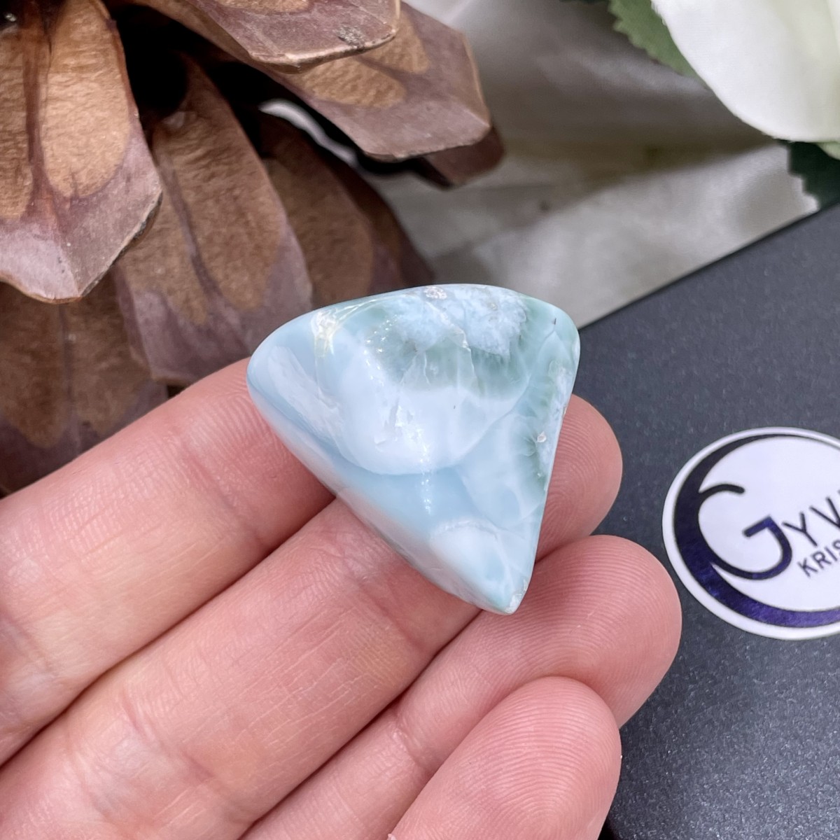 Larimar, 22,8 gr. – GYVI KRISTALAI