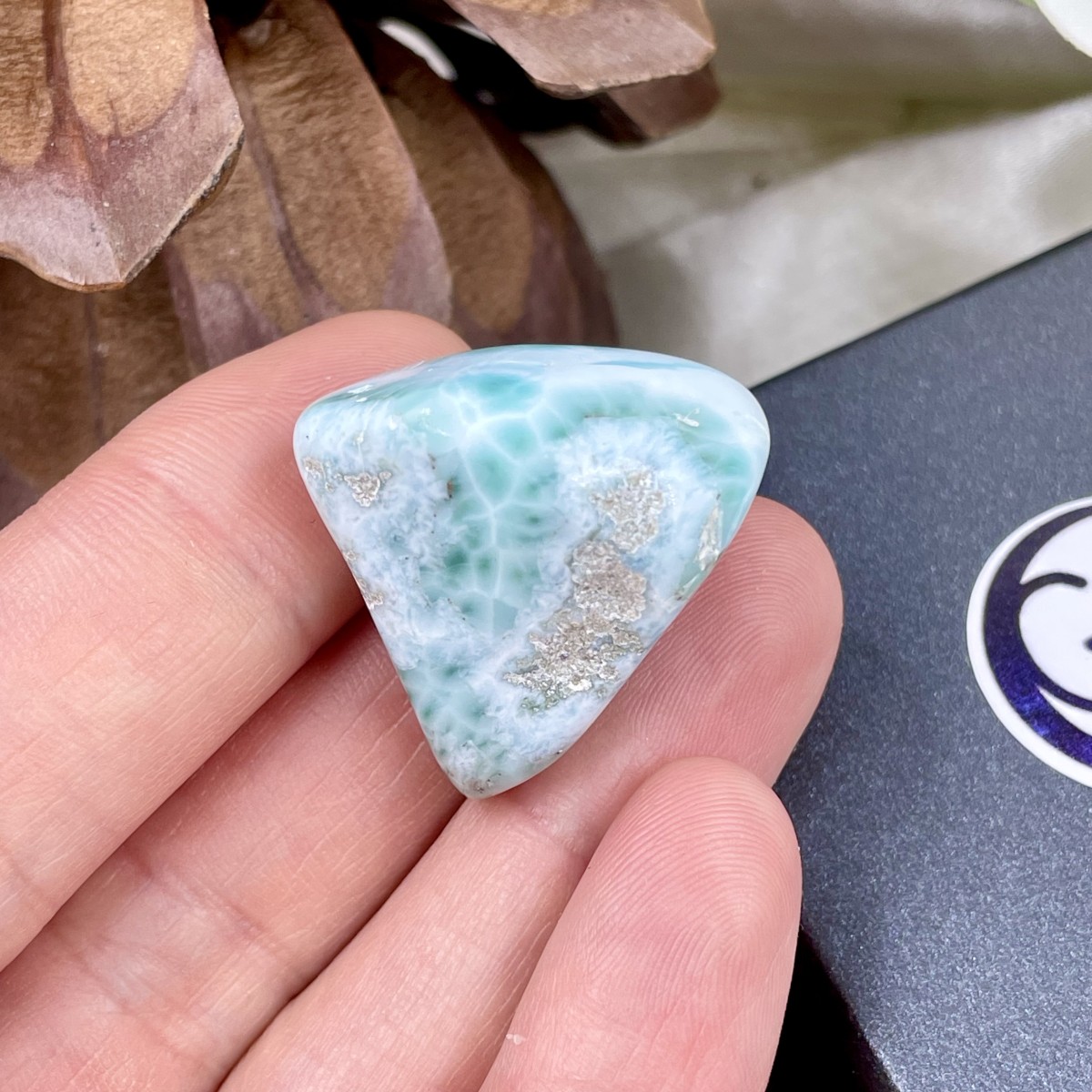 Larimar, 22,8 gr. – GYVI KRISTALAI
