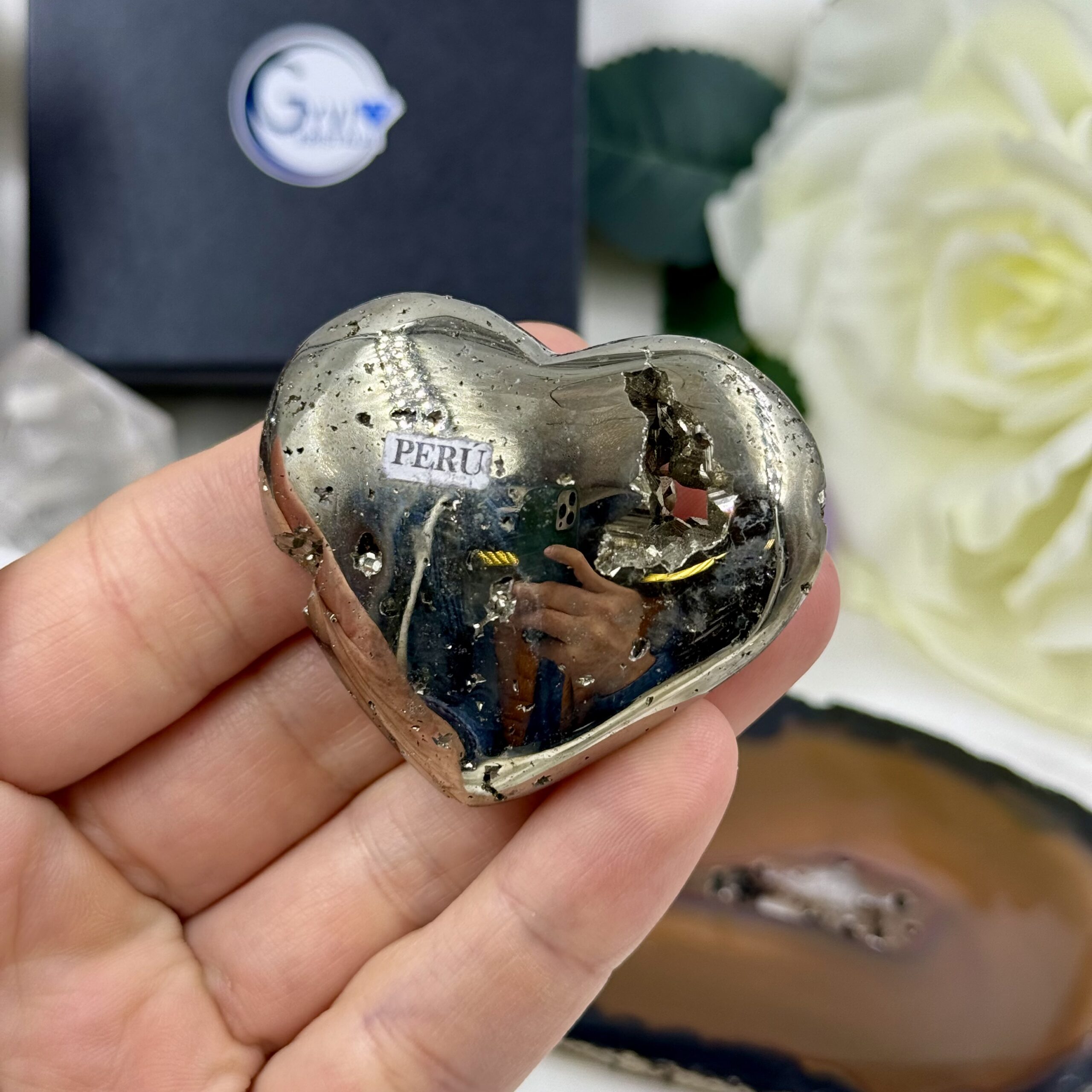 Pirito širdis, 124 gr. – GYVI KRISTALAI