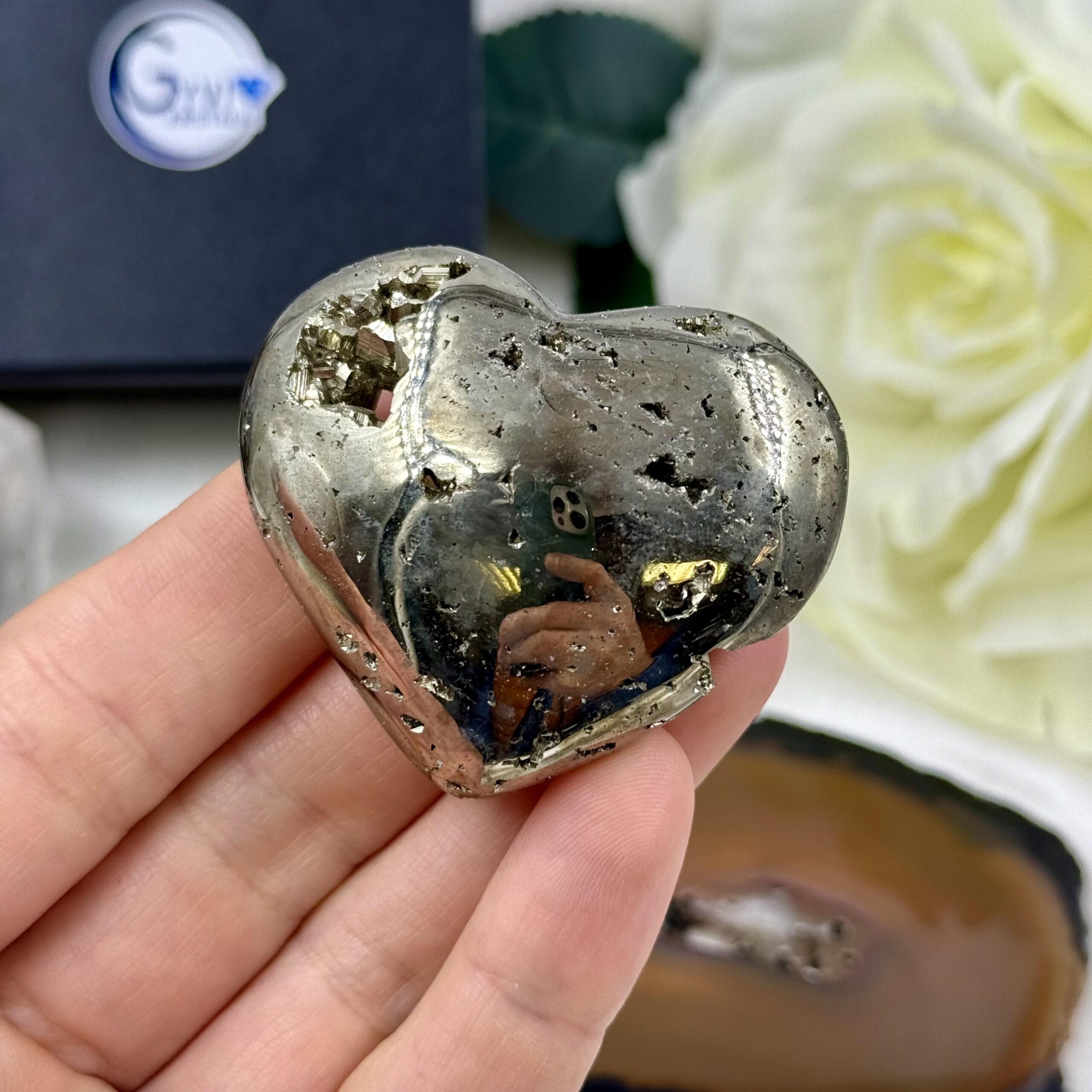 Pirito širdis, 124 gr. – GYVI KRISTALAI